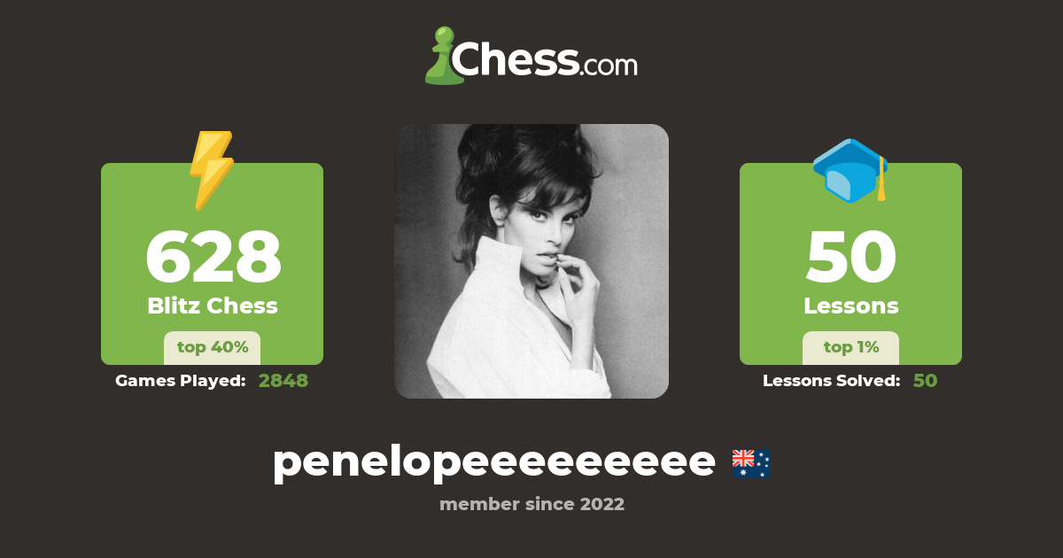 penelopeeeeeeeee - Chess Profile - Chess.com