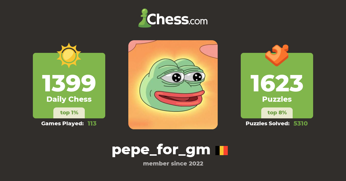 pepe_for_gm - Chess Profile - Chess.com