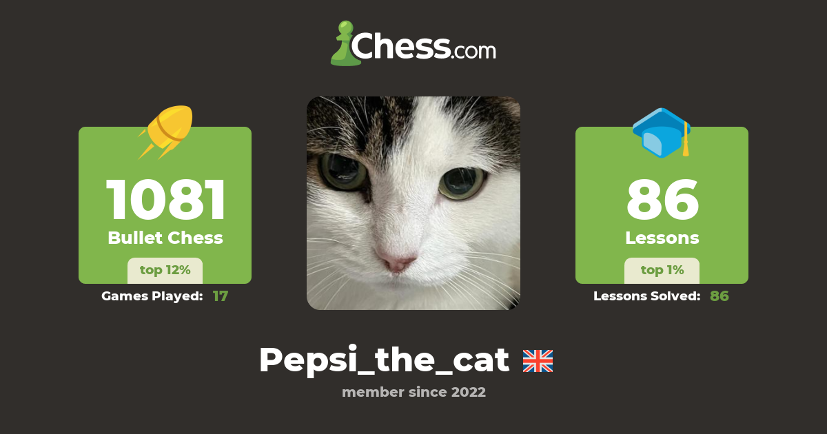 Pepsi_the_cat - Chess Profile - Chess.com
