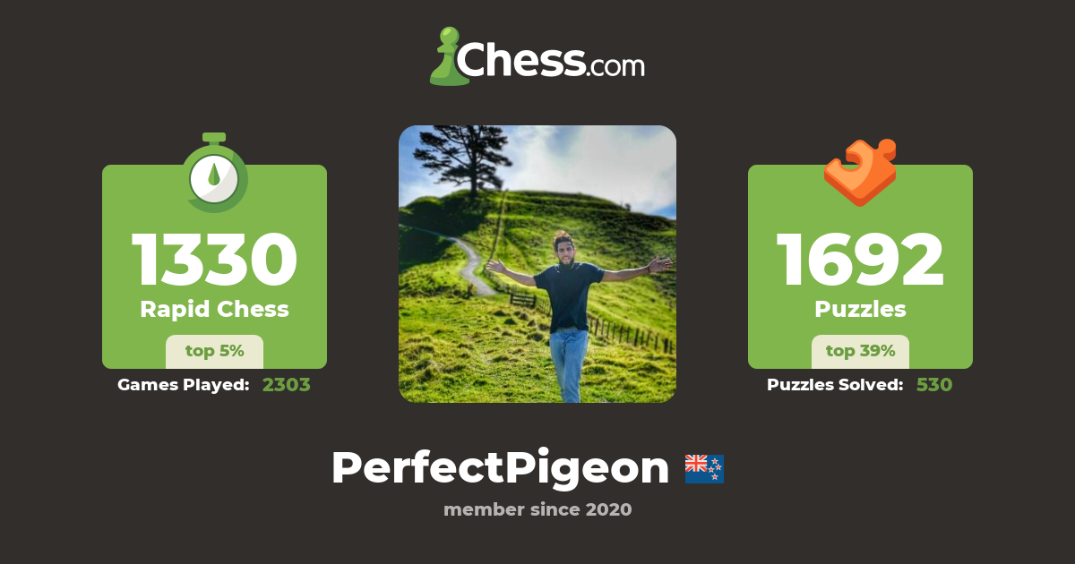 PerfectPigeon - Chess Profile - Chess.com