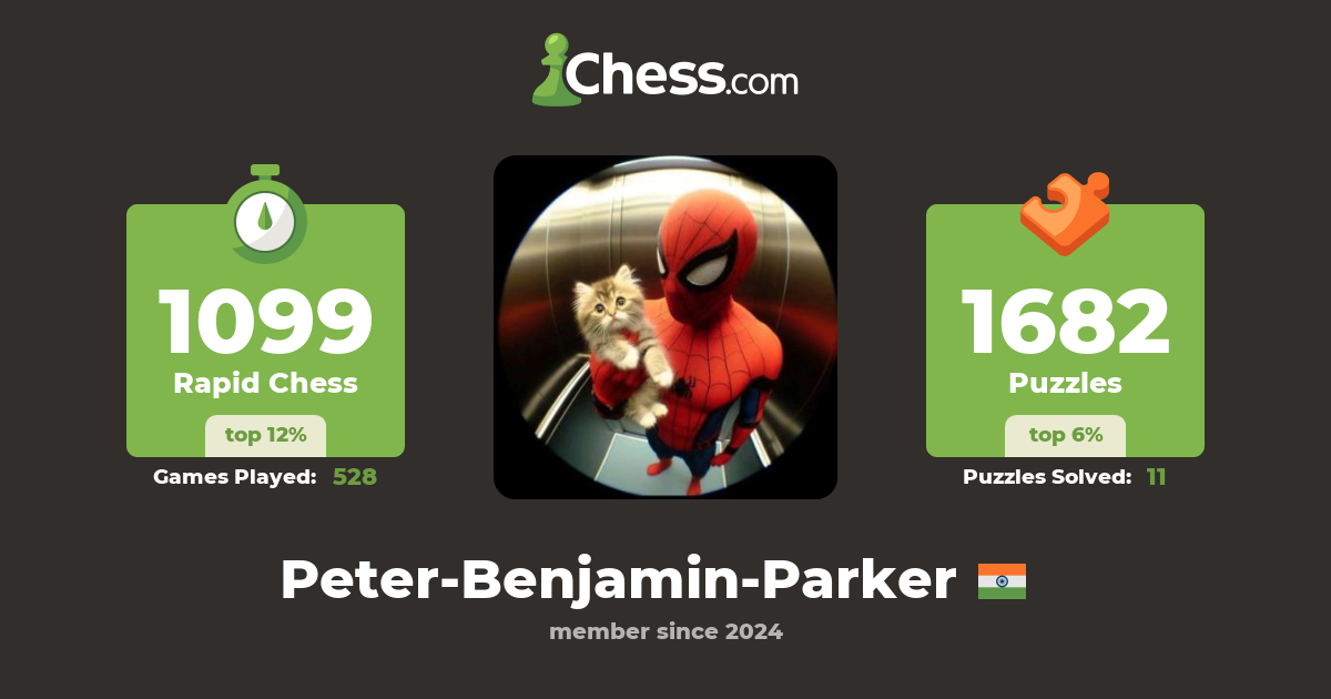 Grey Guy (Peter-Benjamin-Parker) - Chess Profile - Chess.com