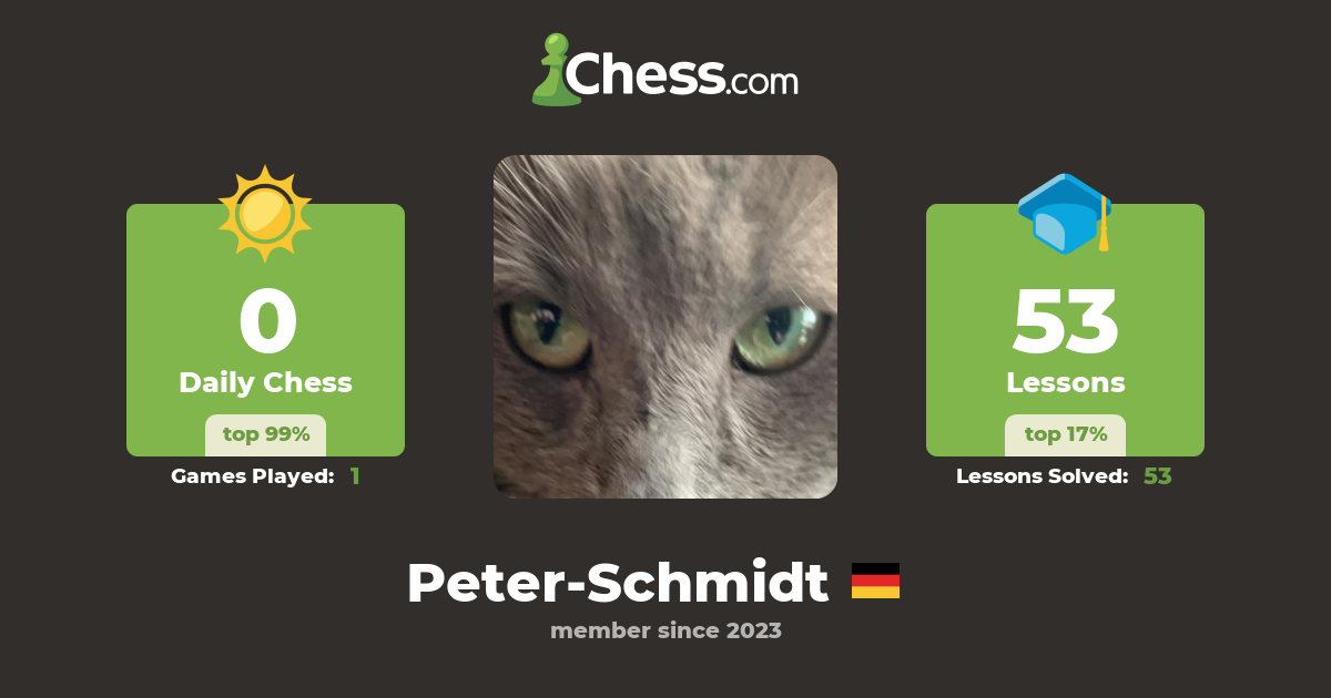 Peter-Schmidt - Chess Profile - Chess.com