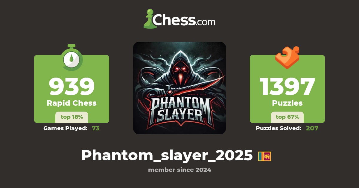 Phantom slayer (Phantom_slayer_2025) - Chess Profile - Chess.com