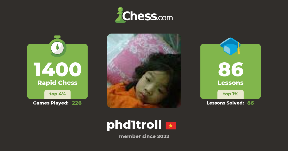 phd1 troll (phd1troll) - Chess Profile - Chess.com