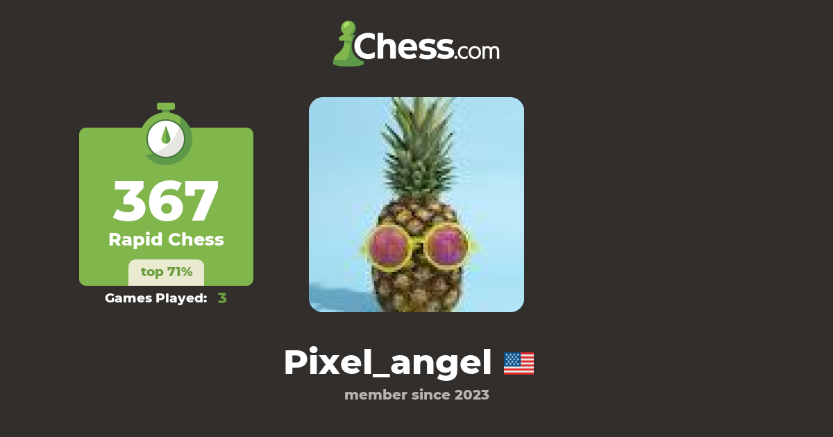 Пудж Удалён из игры (Pixel_angel) - Chess Profile - Chess.com