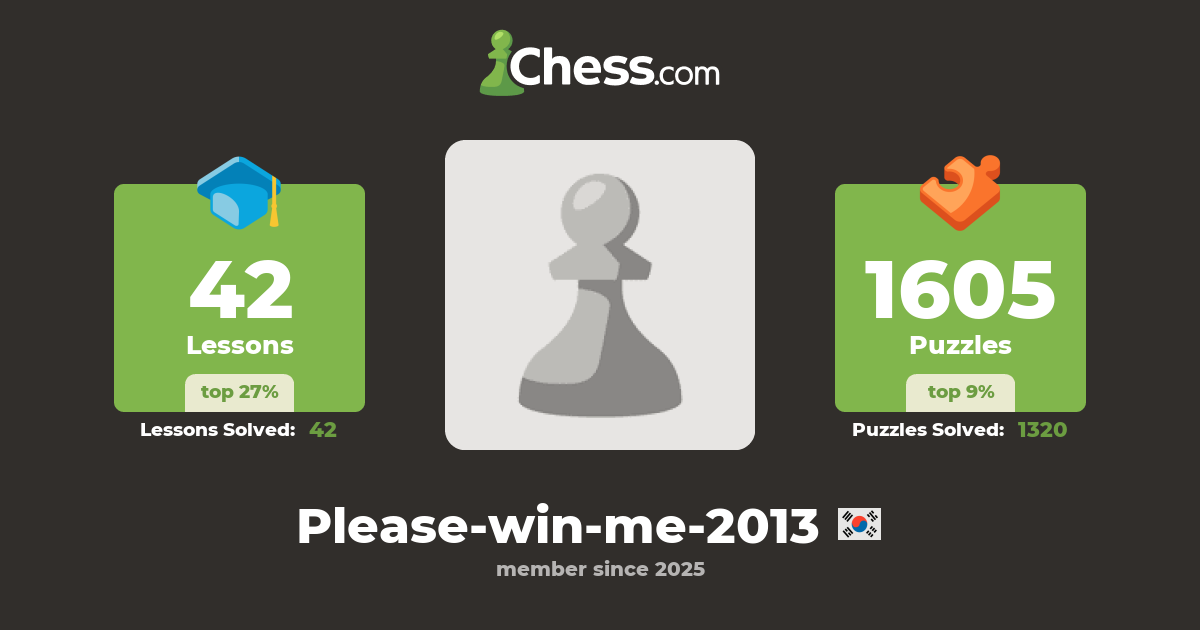 Please-win-me-2013 - Chess Profile - Chess.com