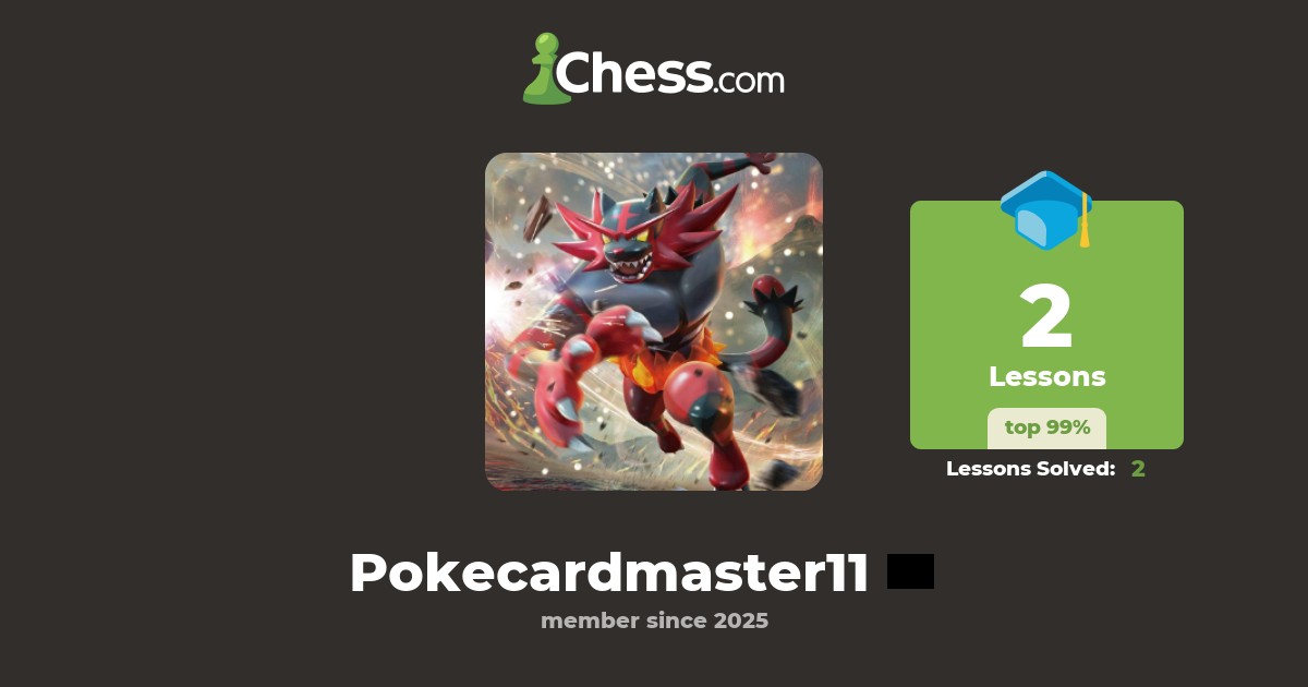 Pokecardmaster11 - Chess Profile - Chess.com