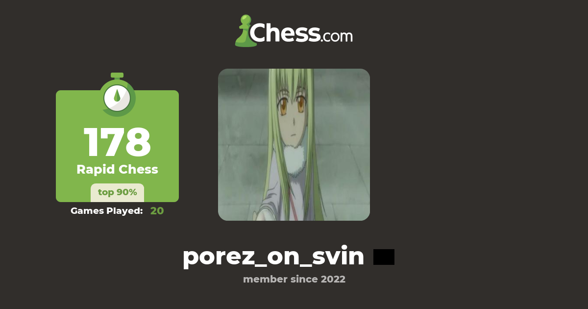 porez on pig (porez_on_svin) - Chess Profile - Chess.com