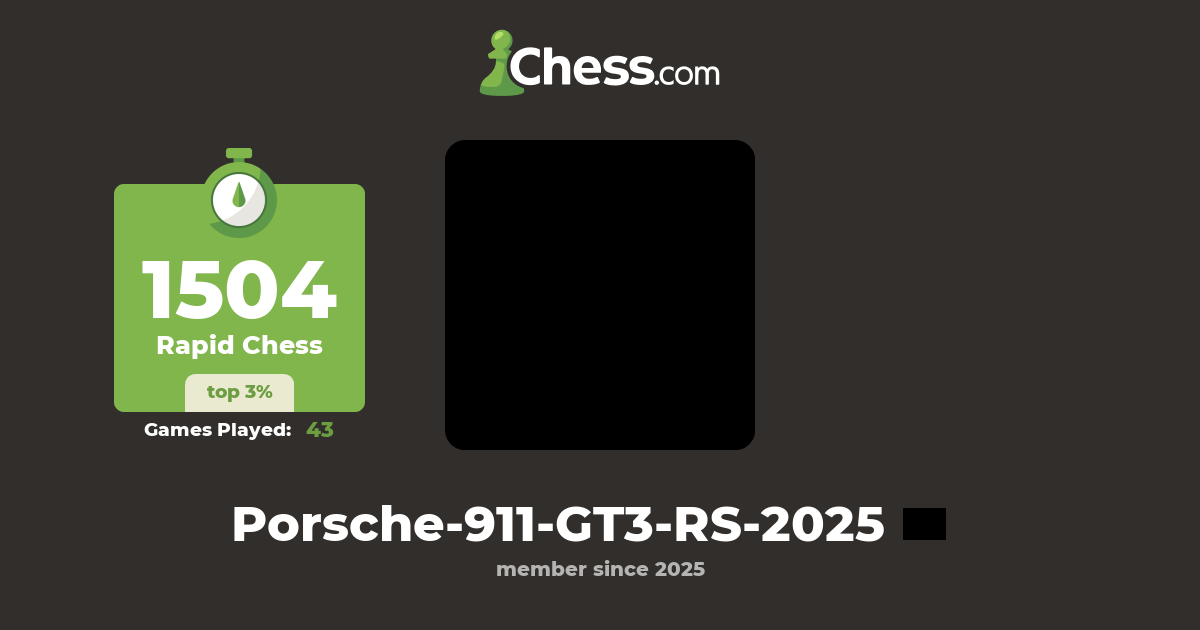 Porsche-911-GT3-RS-2025 - Chess Profile - Chess.com
