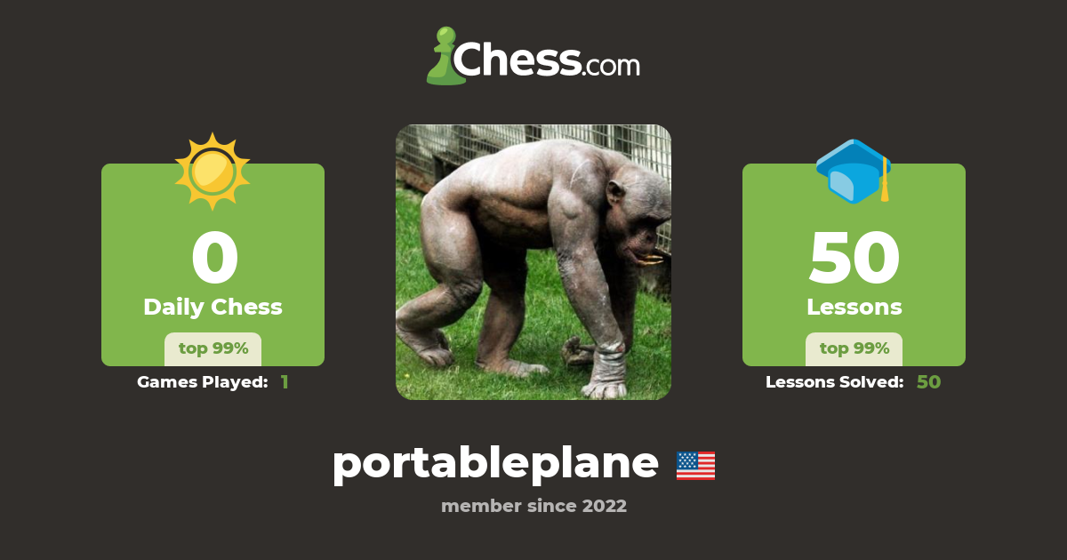 portableplane - Chess Profile - Chess.com
