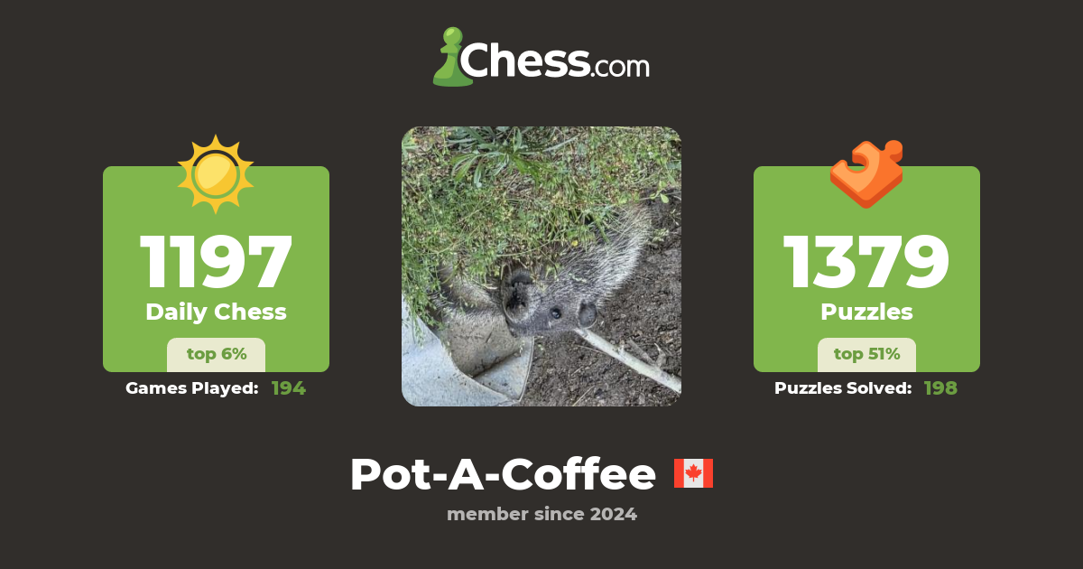 Matthew Woodall (Pot-A-Coffee) - Chess Profile - Chess.com