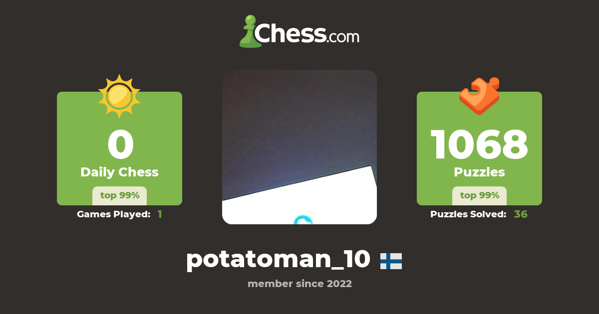 potatoman_10 - Chess Profile - Chess.com