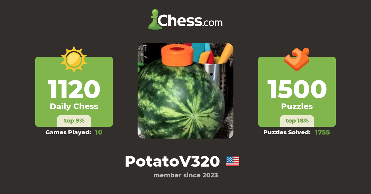 PotatoV320 - Chess Profile - Chess.com