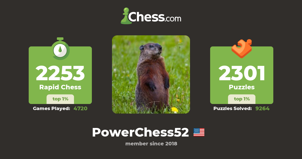 ️🚒🎣 🔦🛞🛴 (PowerChess52) - Chess Profile - Chess.com