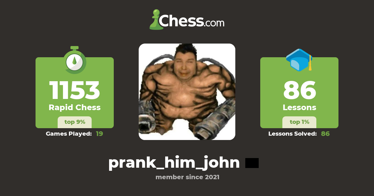 Benjamin Chavez (prank_him_john) - Chess Profile - Chess.com