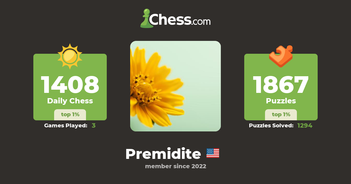 Johnquavius Pickles (Premidite) - Chess Profile - Chess.com