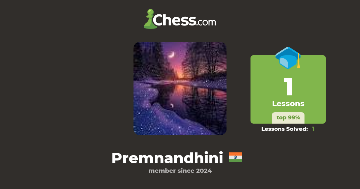 prem kumar (Premnandhini) - Chess Profile - Chess.com
