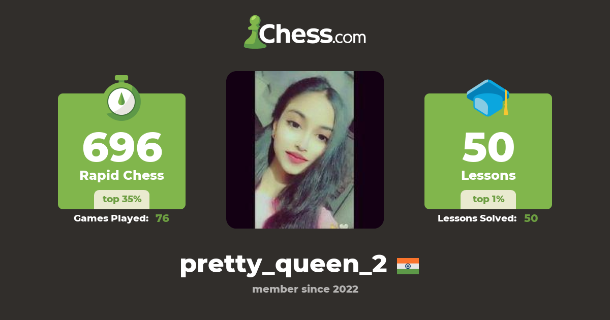 pretty_queen_2 - Chess Profile - Chess.com