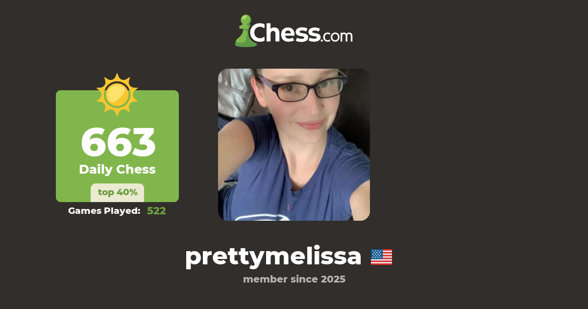 prettymelissa - Chess Profile - Chess.com