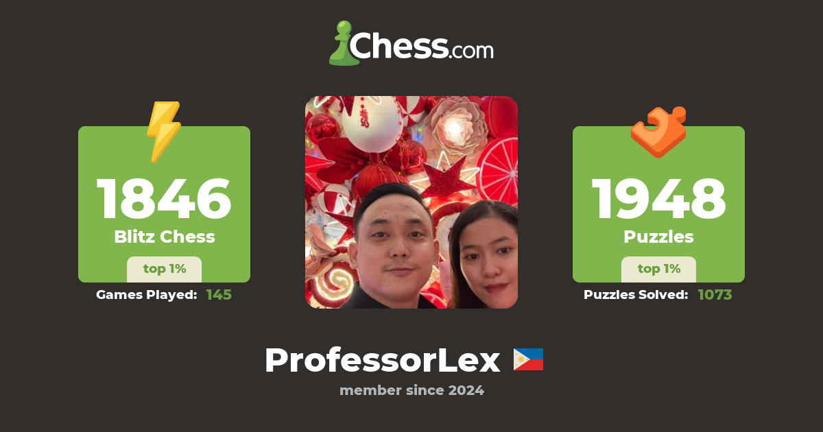 ProfessorLex - Chess Profile - Chess.com