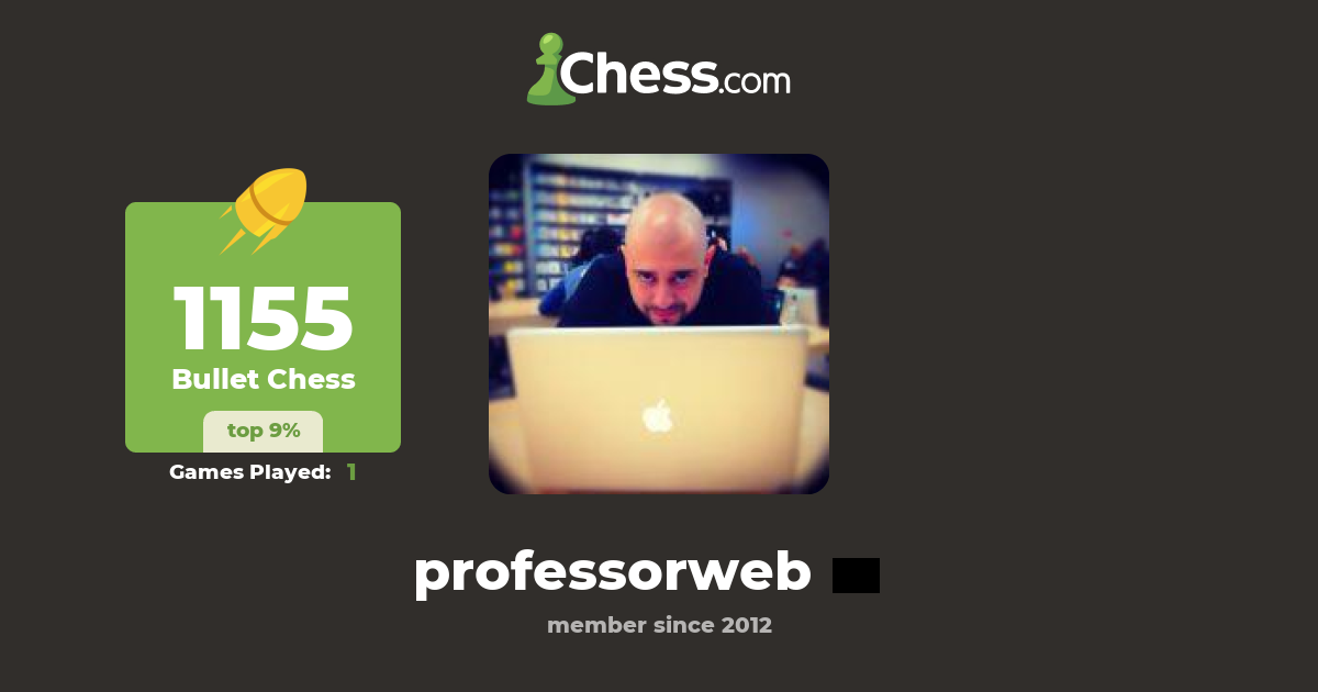 Prof. Web (professorweb) - Chess Profile - Chess.com