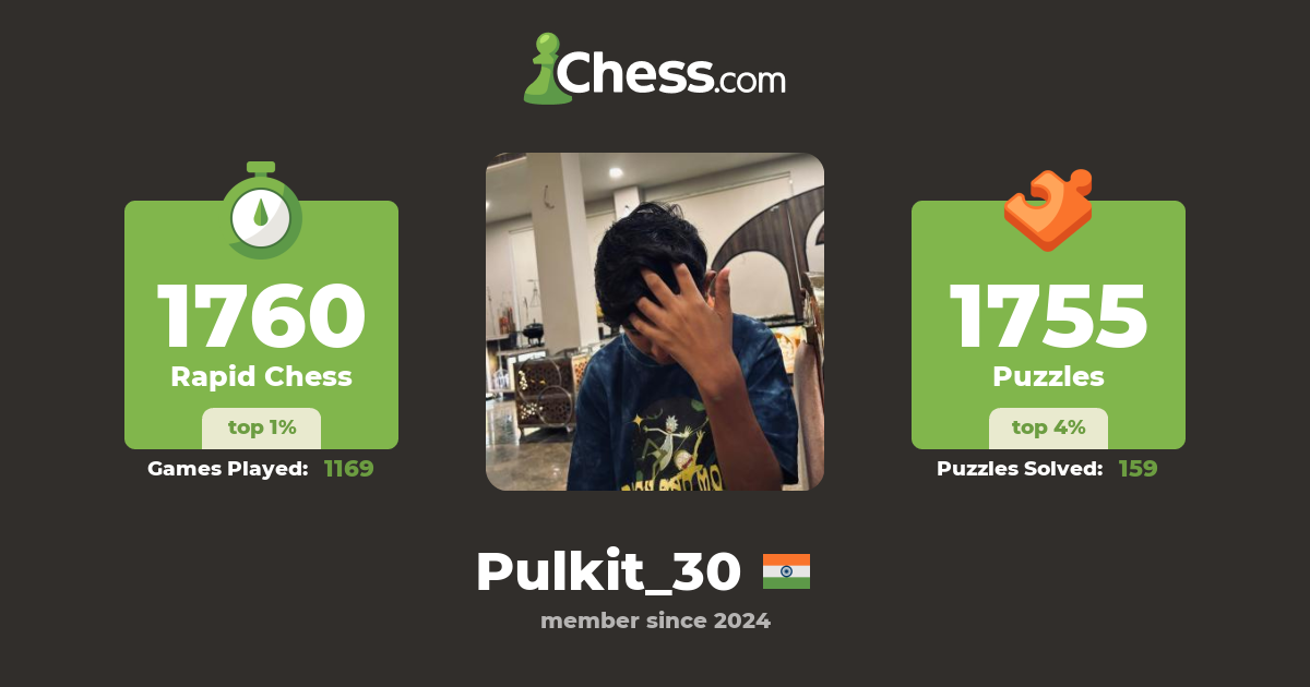 Pulkit_30 - Chess Profile - Chess.com