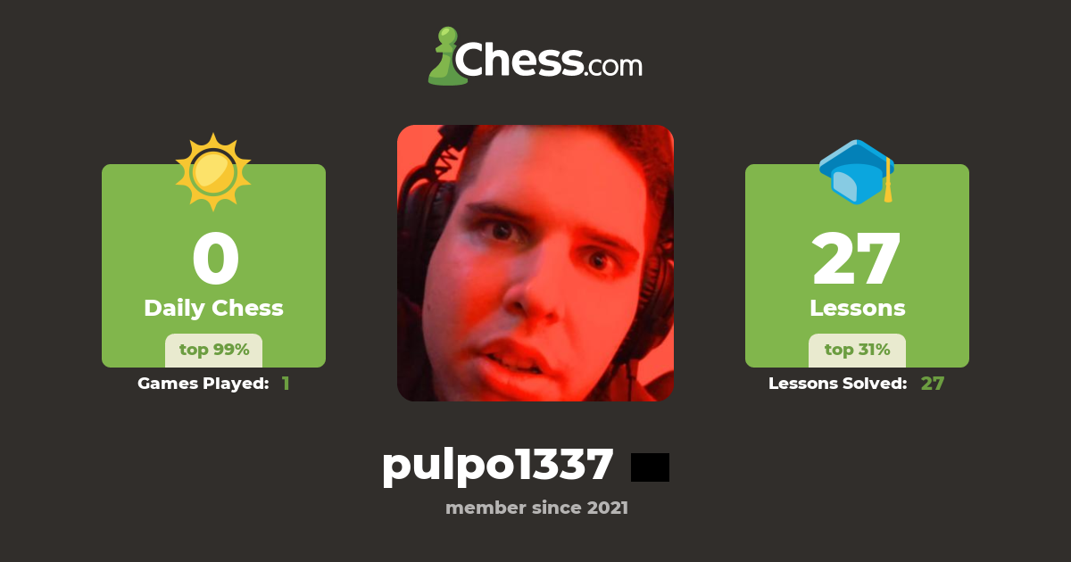 pulpo1337 - Chess Profile - Chess.com