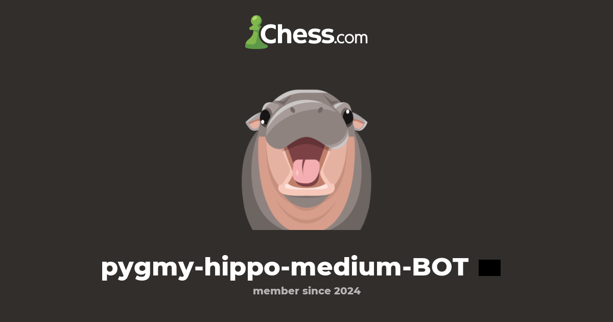 pygmy-hippo-medium-BOT - Chess Profile - Chess.com