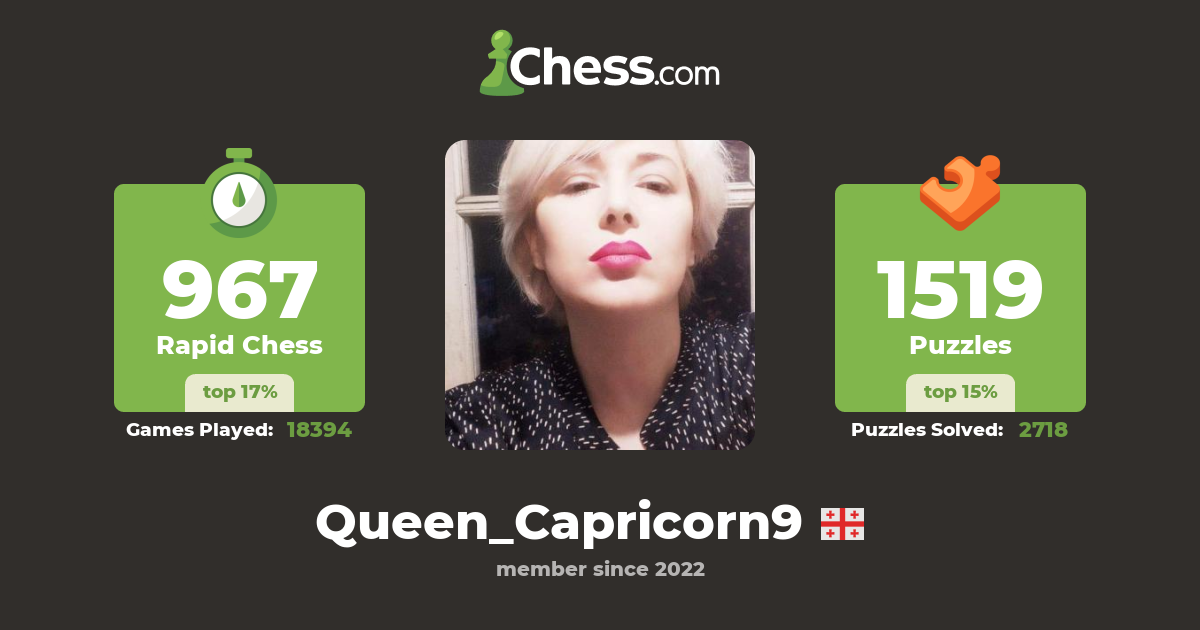 ia kokaia (Queen_Capricorn9) - Chess Profile - Chess.com