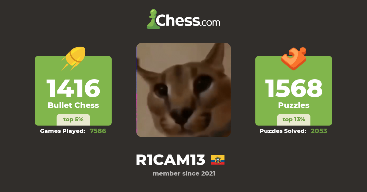 R1CAM13 - Chess Profile - Chess.com