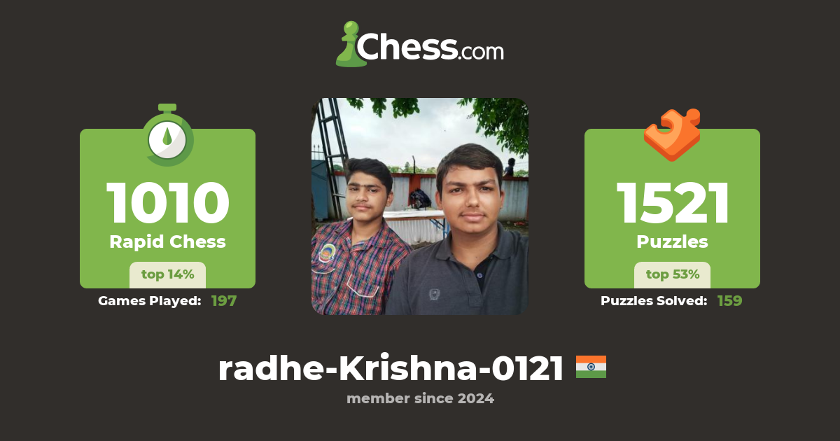 SWETA KUMARI (radhe-Krishna-0121) - Chess Profile - Chess.com