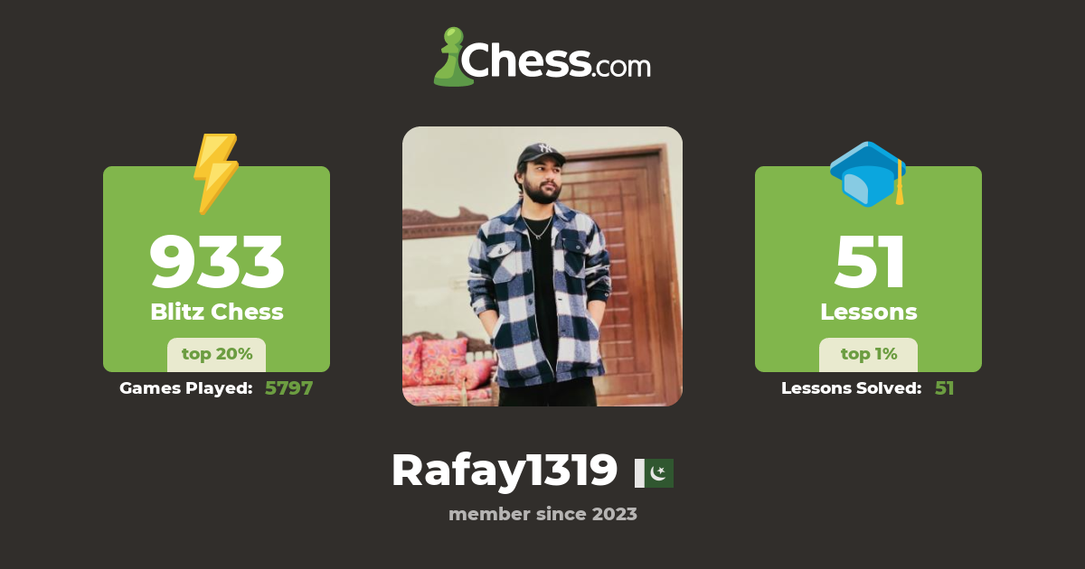 Rafay Mughal (Rafay1319) - Chess Profile - Chess.com