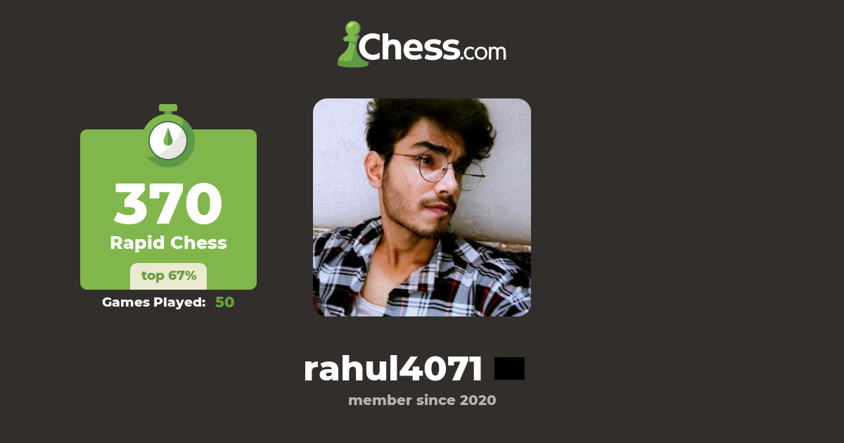 rahul4071 - Chess Profile - Chess.com