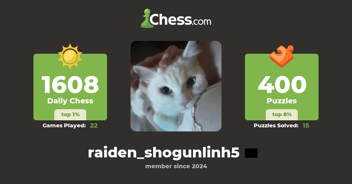 raiden_shogunlinh5 - Chess Profile - Chess.com