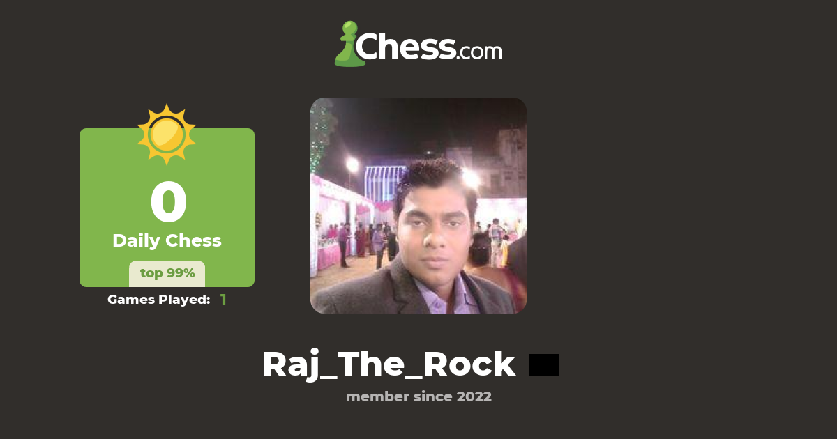 Raj_The_Rock - Chess Profile - Chess.com