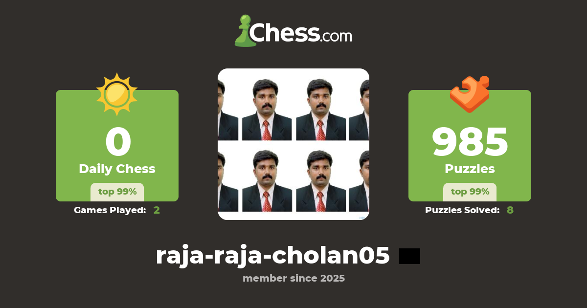 raja-raja-cholan05 - Chess Profile - Chess.com