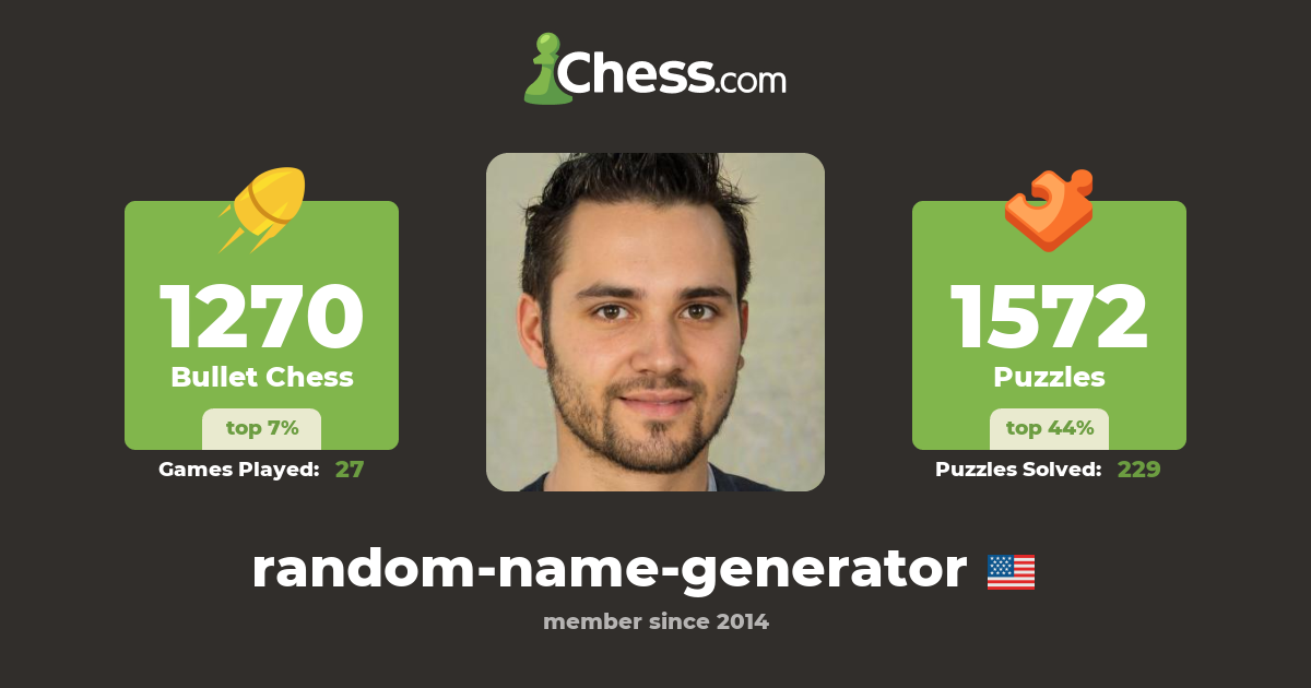 random-name-generator - Chess Profile - Chess.com