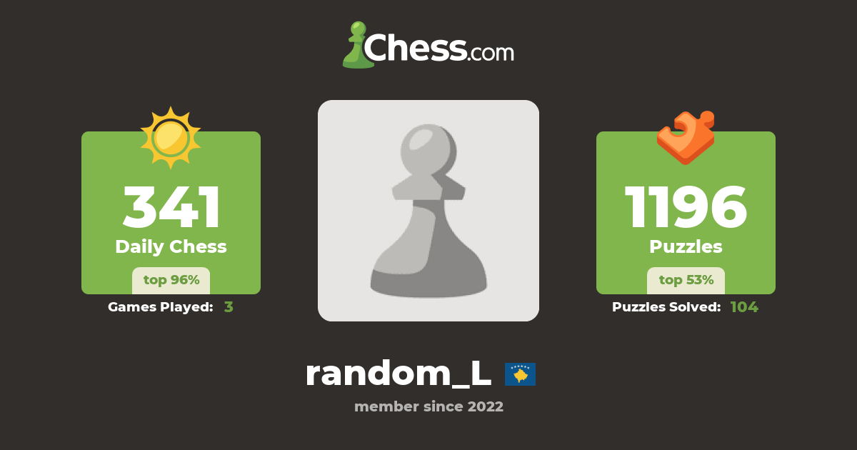 random_L - Chess Profile - Chess.com