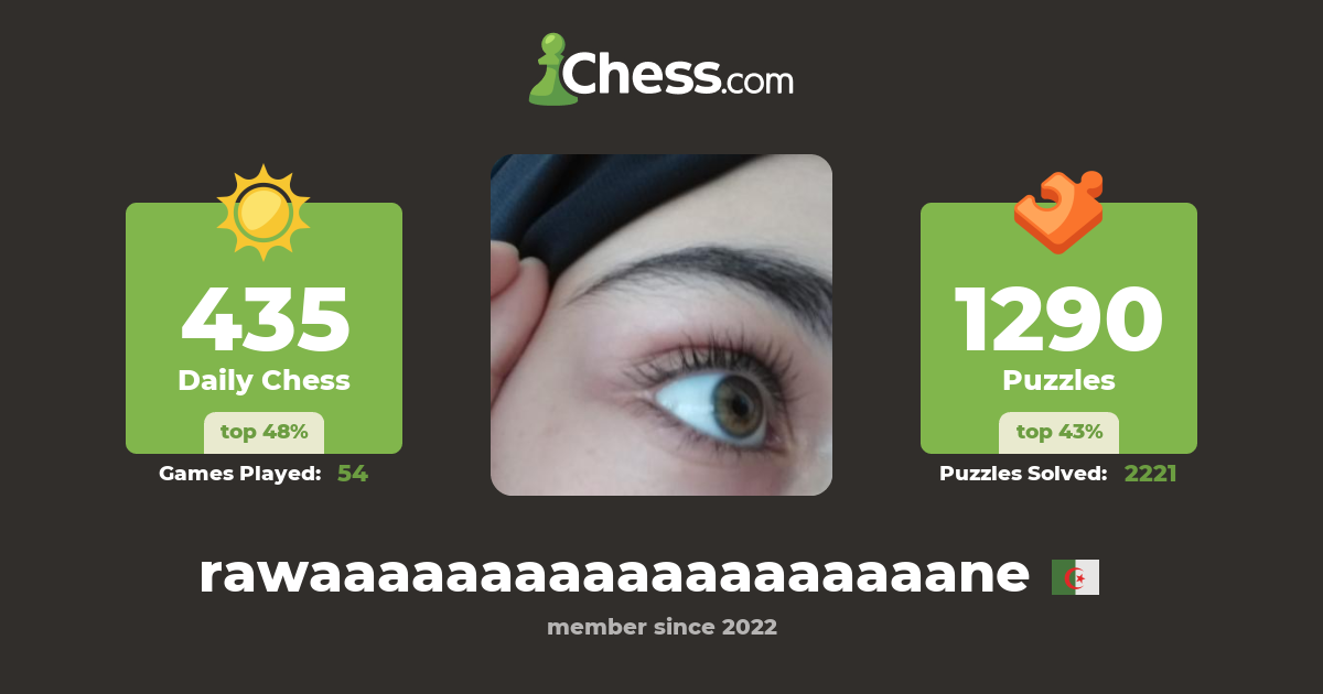 rawane (rawaaaaaaaaaaaaaaaaaaane) - Chess Profile - Chess.com