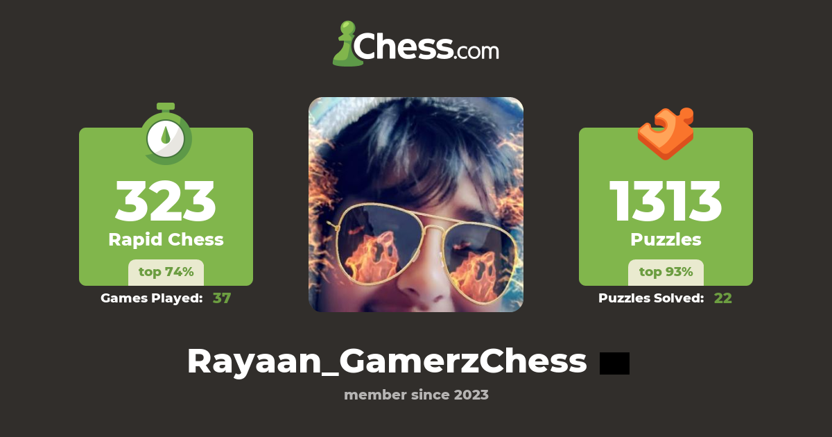 Rayaan Verma (Rayaan_GamerzChess) - Chess Profile - Chess.com