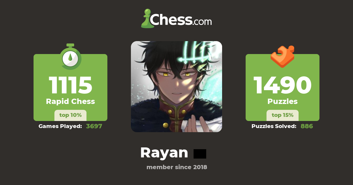 Rayan (Rayan) - Chess Profile - Chess.com