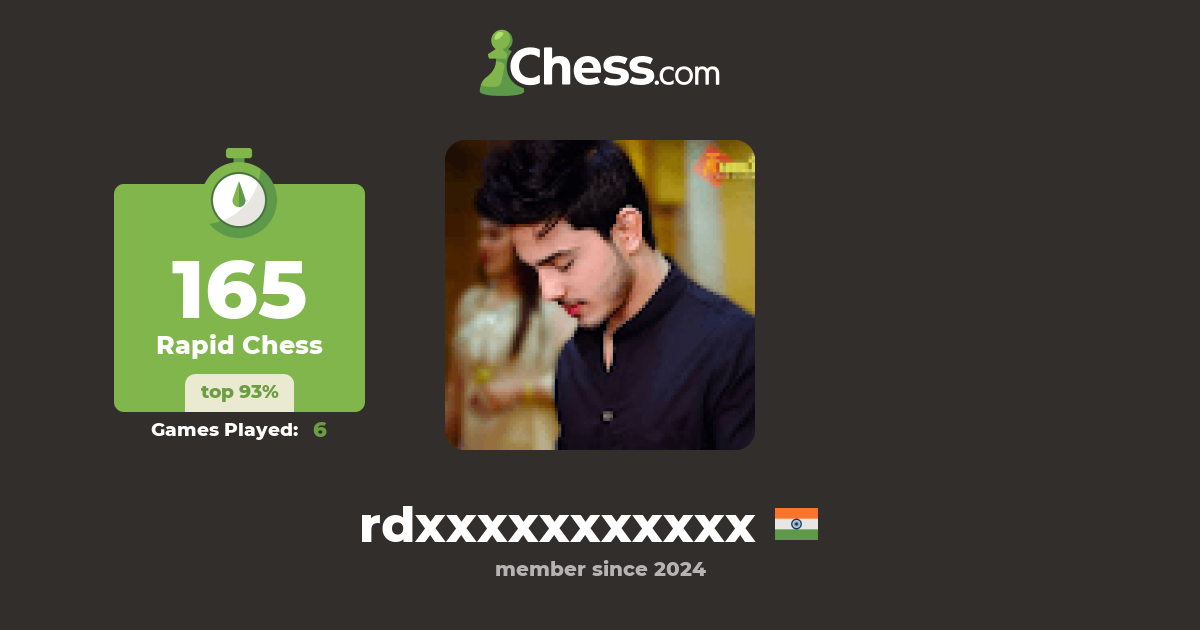 Ishan Mondal (rdxxxxxxxxxxx) - Chess Profile - Chess.com