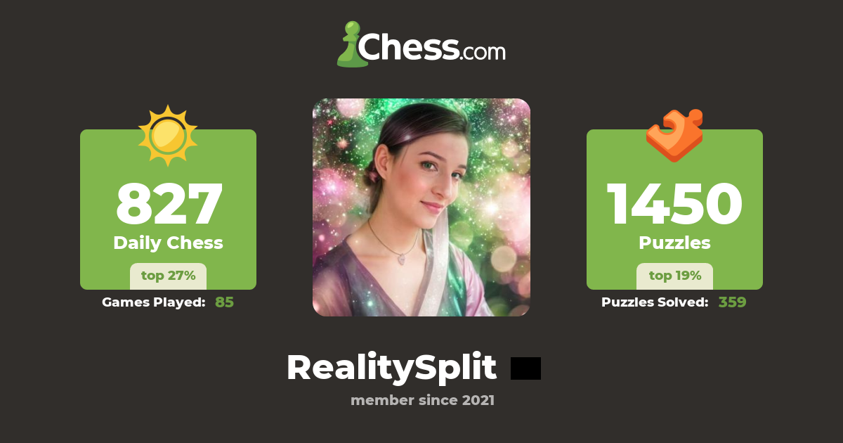 Shaylynn (RealitySplit) - Chess Profile - Chess.com