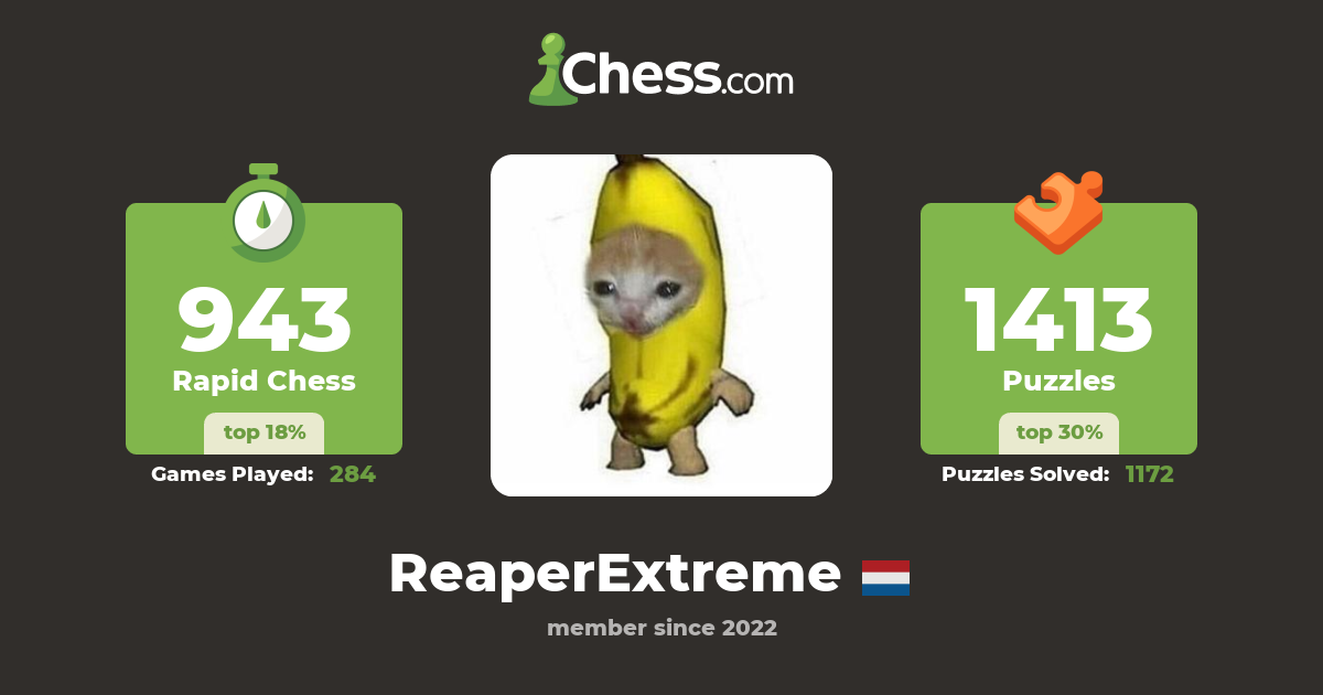 ReaperExtreme - Chess Profile - Chess.com