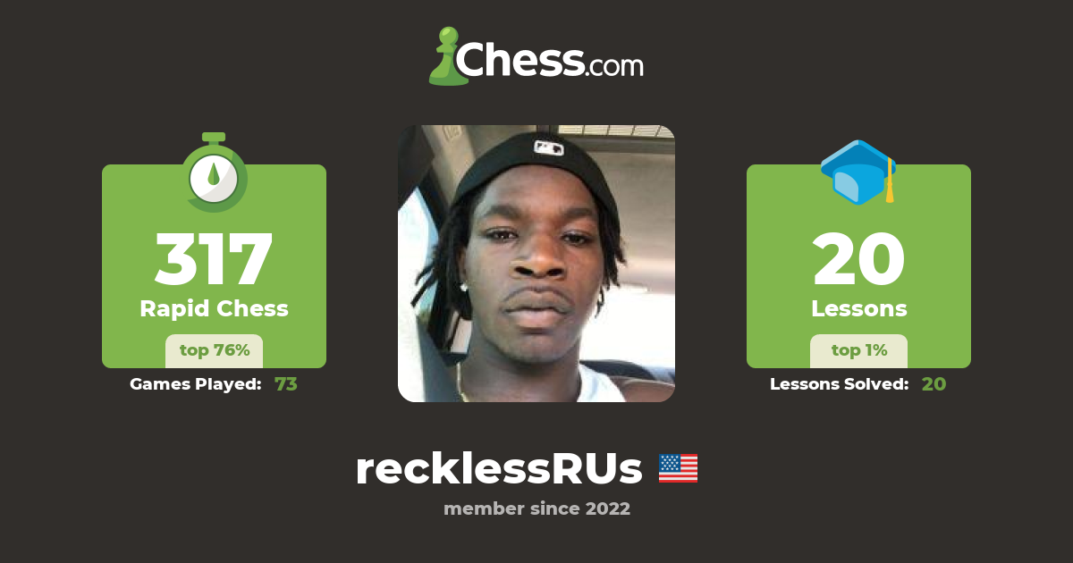 Rico Reckless (recklessRUs) - Chess Profile - Chess.com