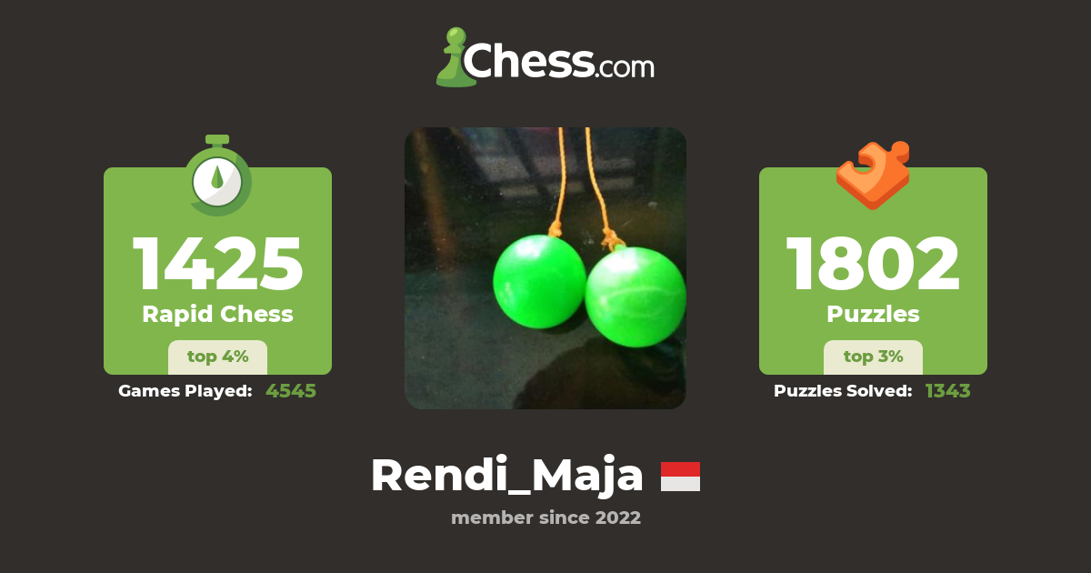 Rendi Indonesia (Rendi_Maja) - Chess Profile - Chess.com