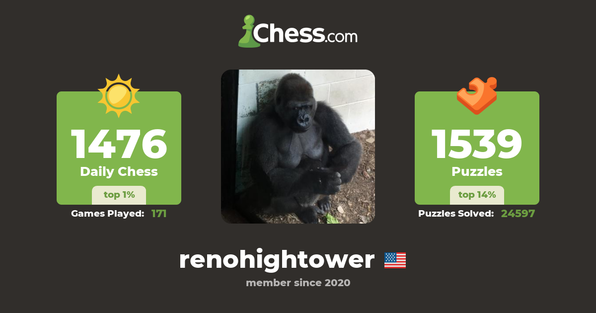 Pat Sterner (renohightower) - Chess Profile - Chess.com
