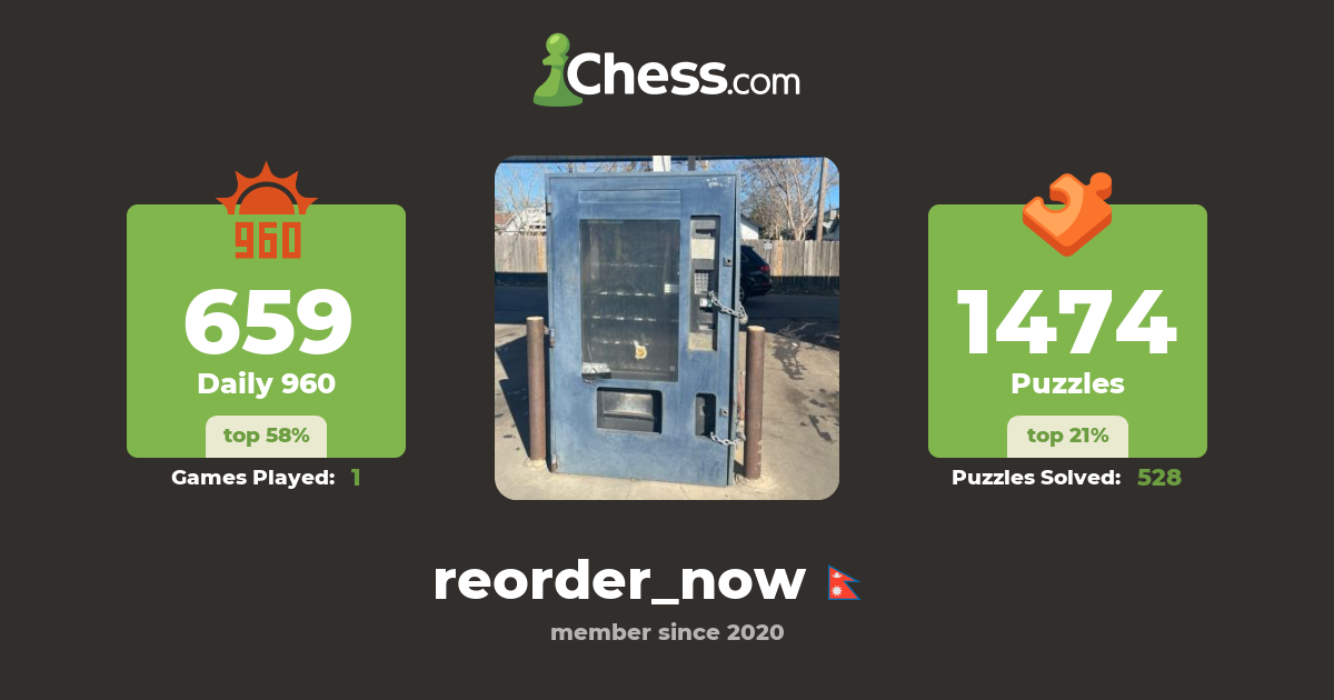 reorder_now - Chess Profile - Chess.com