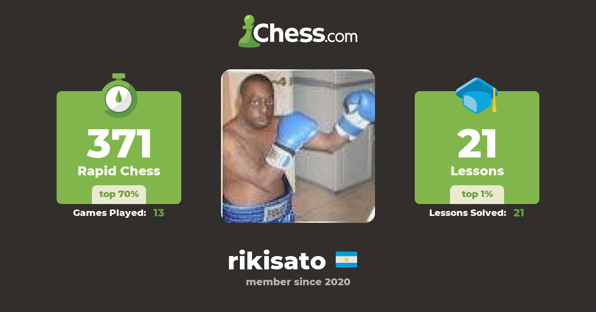 Riki Sato (rikisato) - Chess Profile - Chess.com