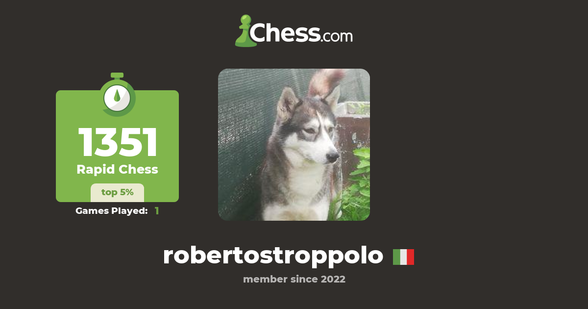 Roberto Stroppolo (robertostroppolo) - Chess Profile - Chess.com